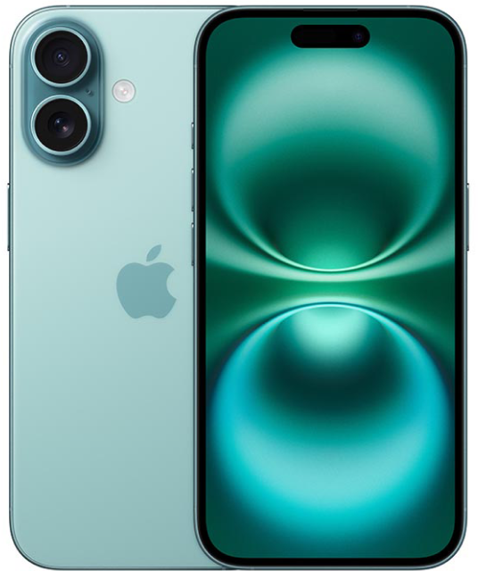 Buy Apple iPhone 16 Plus Teal 128GB from PureTalk
